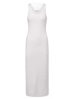 Max Mara Wool Maxi Dress - White