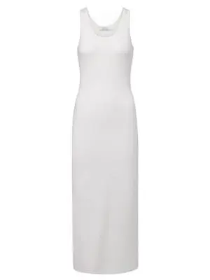 Max Mara Wool Maxi Dress White