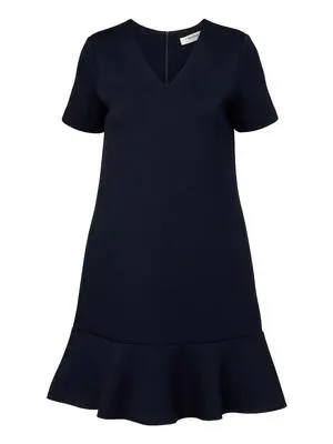 Max Mara Veloce Jersey Minidress - Blue