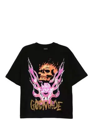 GODMADE Gm Wild World Tour T-shirt - Black