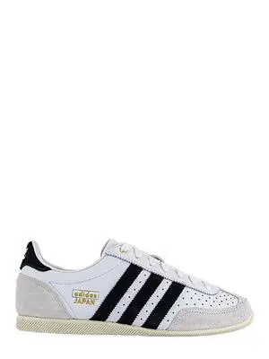 Adidas Leather Low-top Trainers - White Core Black Gold Me