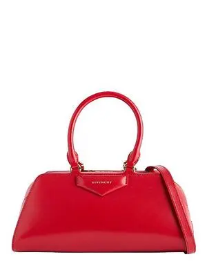 Givenchy Antigona East-west Small Leather Handbag - Vermillon