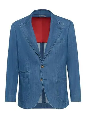 Brunello Cucinelli Denim Blazer - Medium Denim
