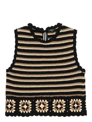 RAILS Hazel Sleeveless Crochet Top
