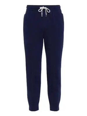 Brunello Cucinelli Double Knit Trousers Marine Blue