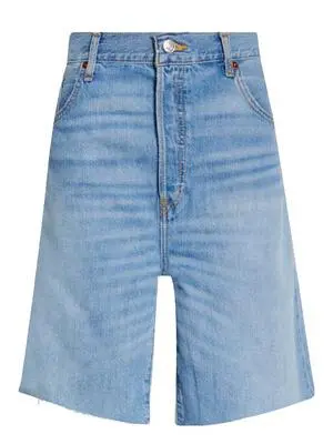 RE/DONE 90s Raw Hem Denim Shorts - Hacienda