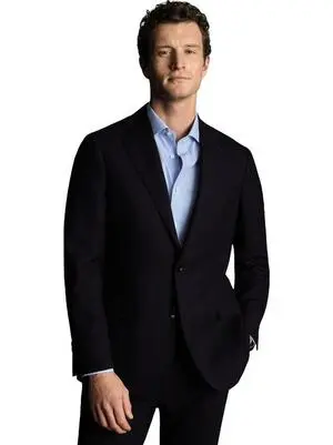 CHARLES TYRWHITT Ultimate Suit Jacket - Dark Navy