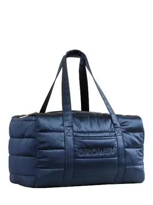 DROWSY Silk Weekender Midnight Blue
