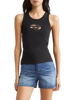 DIESEL® Oval D Cutout Rib Tank Very/black