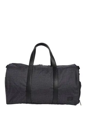 Herschel Supply Co. Novel Recycled Nylon Duffle Bag - Grid - Black