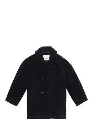 Isabel Marant Fiby Pea Coat - Black