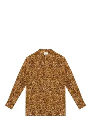 Isabel Marant Sima Printed Blouse - Ochre