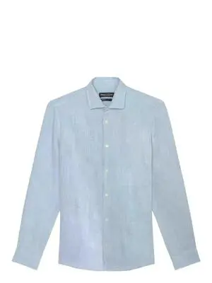 Marc O'polo Linen Shirt Blue