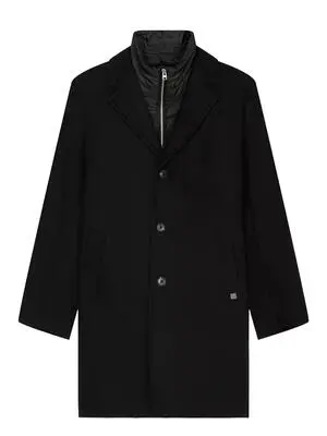 Marc O'polo Single-breasted Wool Coat - Black