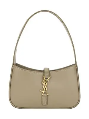 Saint Laurent Mini Le 5 A 7 Hobo Bag Strong Moss
