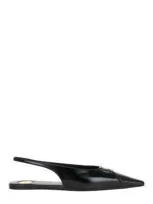 Saint Laurent Babylone Slingback Flat Nero