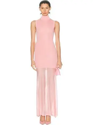 SEROYA Amine Maxi Dress - Coral Blush