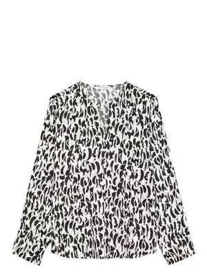 Marc O'polo Animal-print Button-up Blouse - White