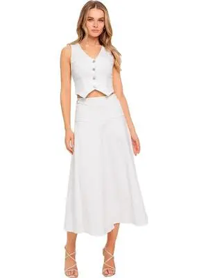 JUPE NYC Circle Skirt - Natural
