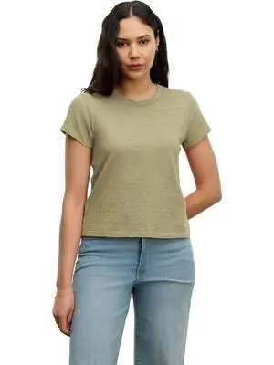 Velvet By Graham & Spencer Marie Tee - Natural
