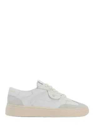 GIUSEPPE ZANOTTI Low-top Lace-up Sneakers - White