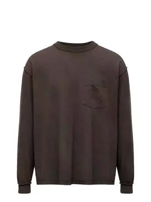 MAISON MARGIELA Cotton Sweatshirt - Brown