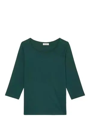 Marc O'polo Three-quarter Sleeve T-shirt - Green