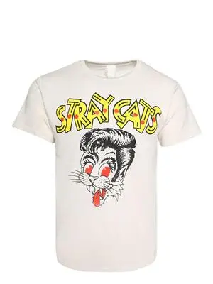 MadeWorn The Stray Cats Tee Vintage - White