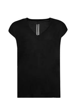 Rick Owens Deep V SL Tee Black