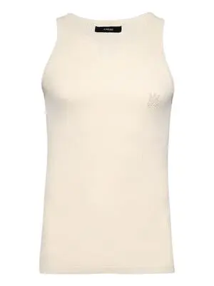 Amiri Tonal Tank - Cream