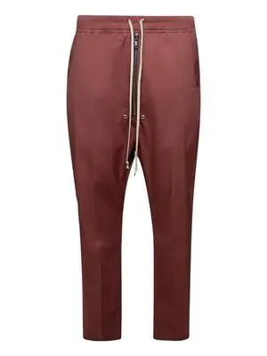 Rick Owens Bela Pants - Red