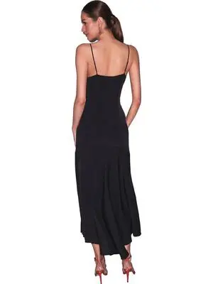 Fleur Du Mal Gia Gown - Black