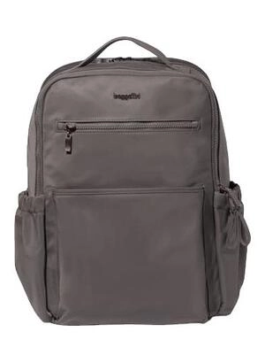 BAGGALLINI Tribeca Expandable Laptop Backpack - Smoke Twill