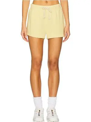 PERFECTWHITETEE French Terry Sweat Shorts - Banana
