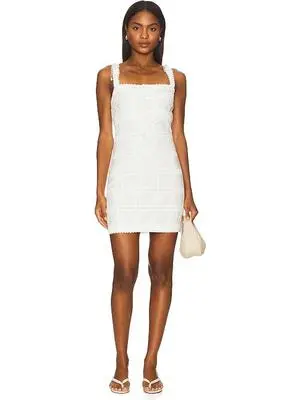 Saylor Stacie Dress - White