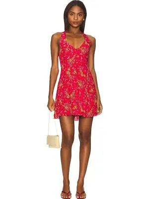 LOVERS AND FRIENDS Romy Mini Dress - Pink Floral Print