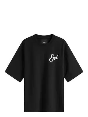 END. Coastal Fish Bar T-shirt - Black