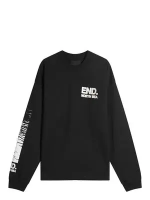 END. Coastal Locals Only Long Sleeve T-shirt - Black