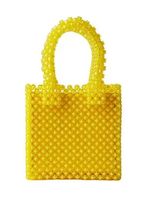 PERADE Mila Beaded Bag Lemonade