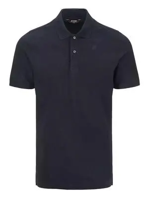 K-WAY Amedee Logo-appliqué Polo Shirt - Blue