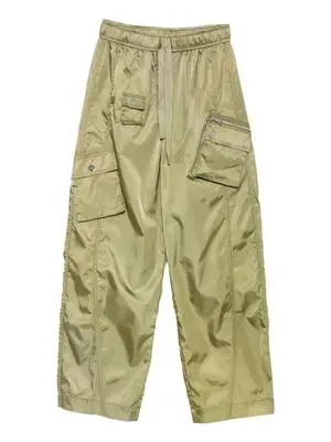 GANNI Tapered Cargo Pants - Green