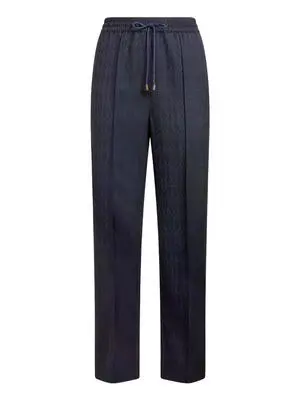 ETRO Jacquard Drawstring Trousers