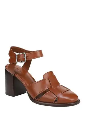 Vince Lyra Leather Sandals Terra Rosa