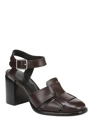 Vince Lyra Leather Sandals Truffle