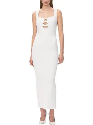 Herve Leger Alessia Gown - Alabaster