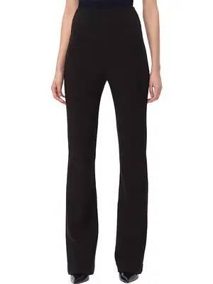 Herve Leger Priscilla Stretch Crepe Pants - Black