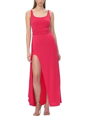 Herve Leger Mila Gown - Hibiscus