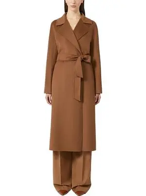 Max Mara Cles Robe Coat - Hazelnut Brown