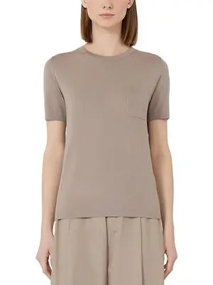 Max Mara Egidio Wool Crewneck Sweater - Turtledove