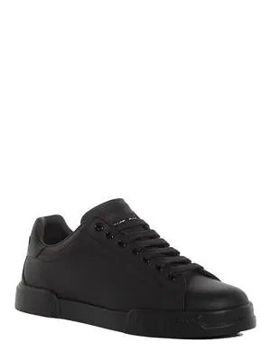 Dolce & Gabbana Lace Up Sneakers - Black